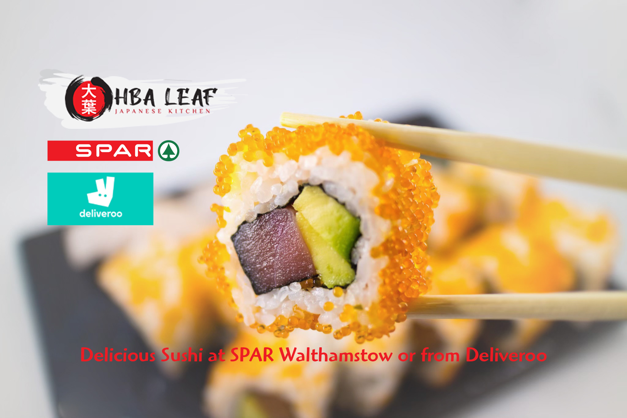 Ohbaleaf – Takeaway Fresh Sushi and Japanese food – at SPAR Walthamstow E17